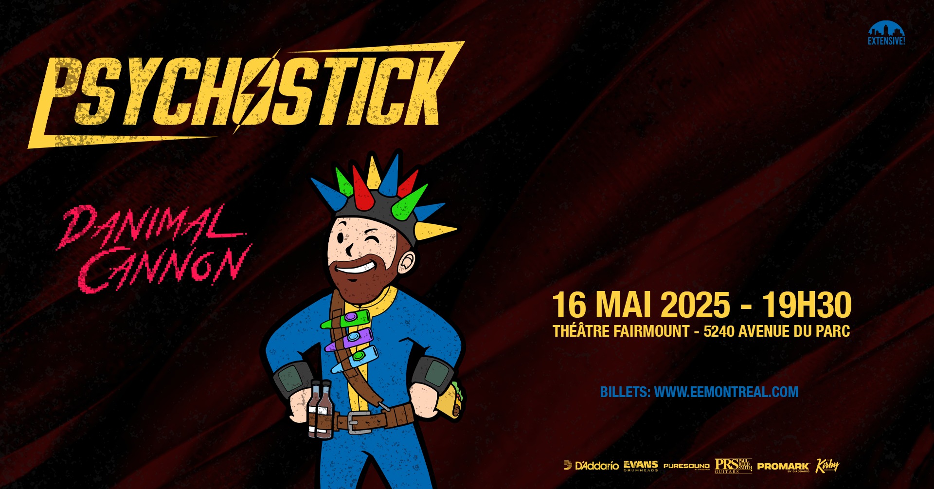 Psychostick - Psychostick Tour, Shows, Events