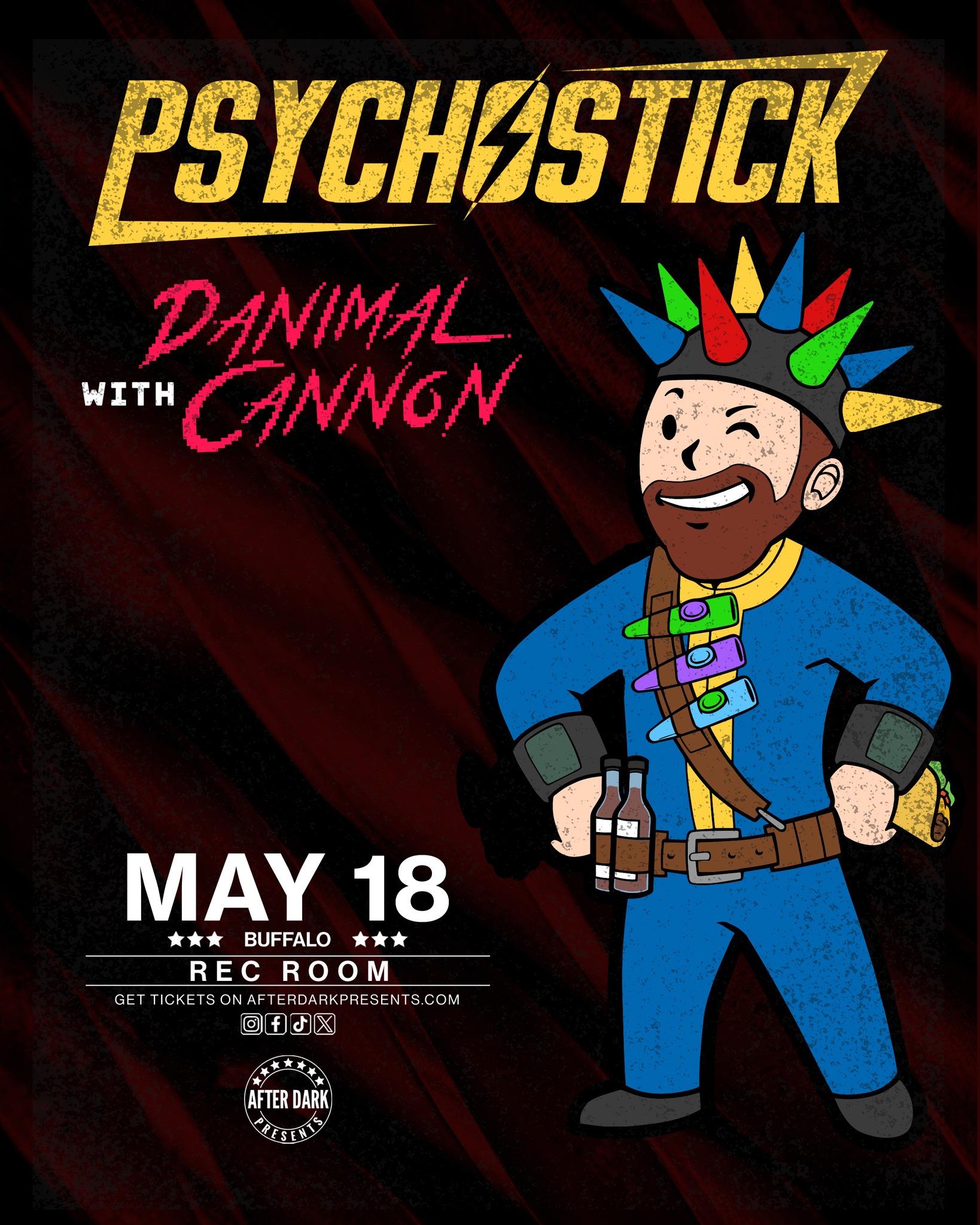 Psychostick - Psychostick Tour, Shows, Events