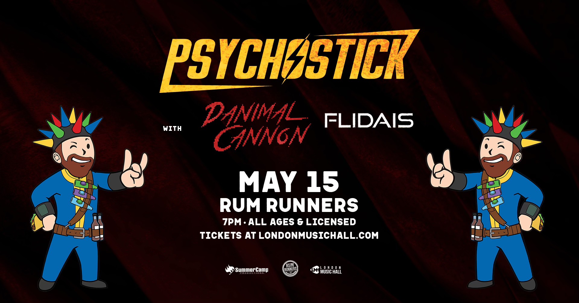 Psychostick - Psychostick Tour, Shows, Events