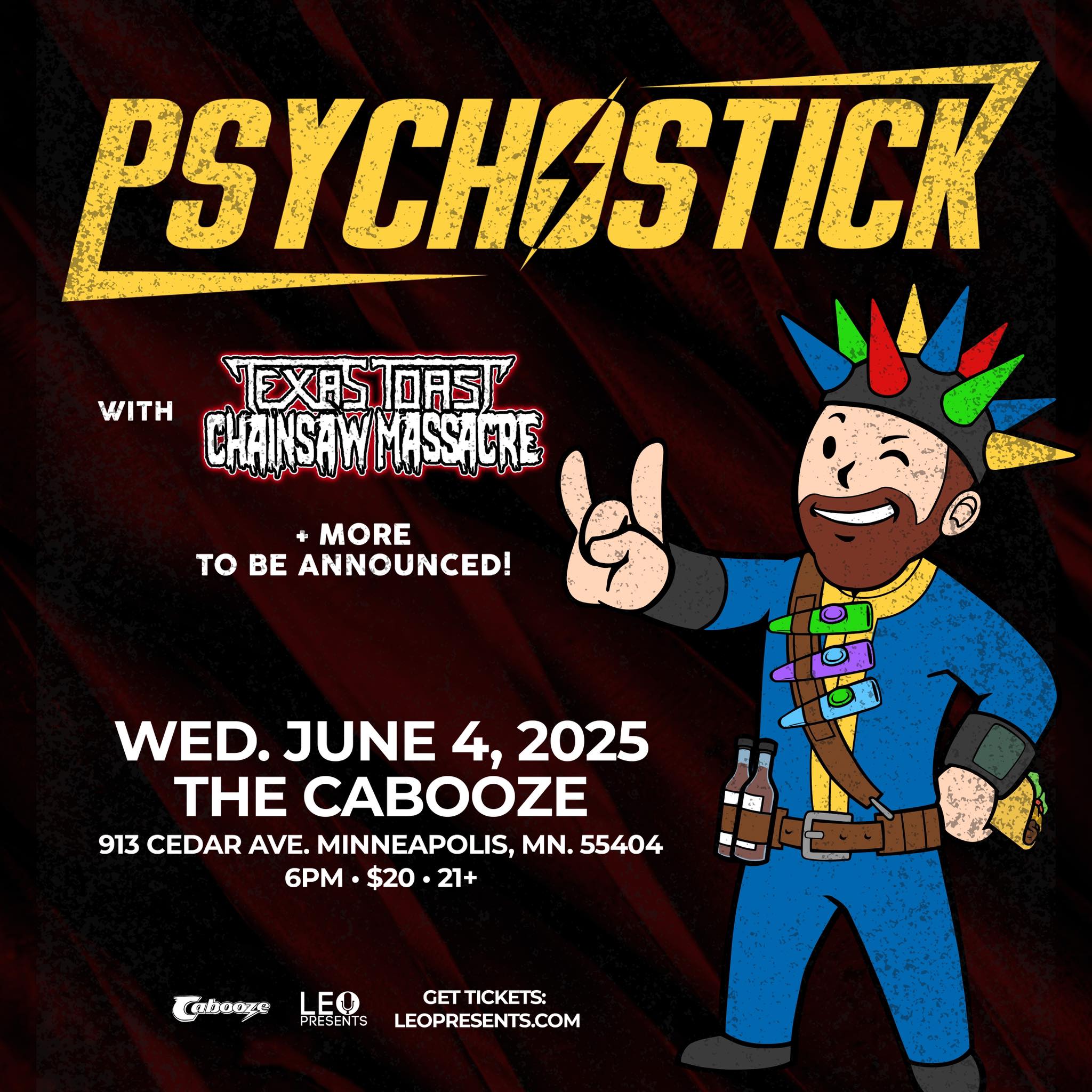 Psychostick - Psychostick Tour, Shows, Events