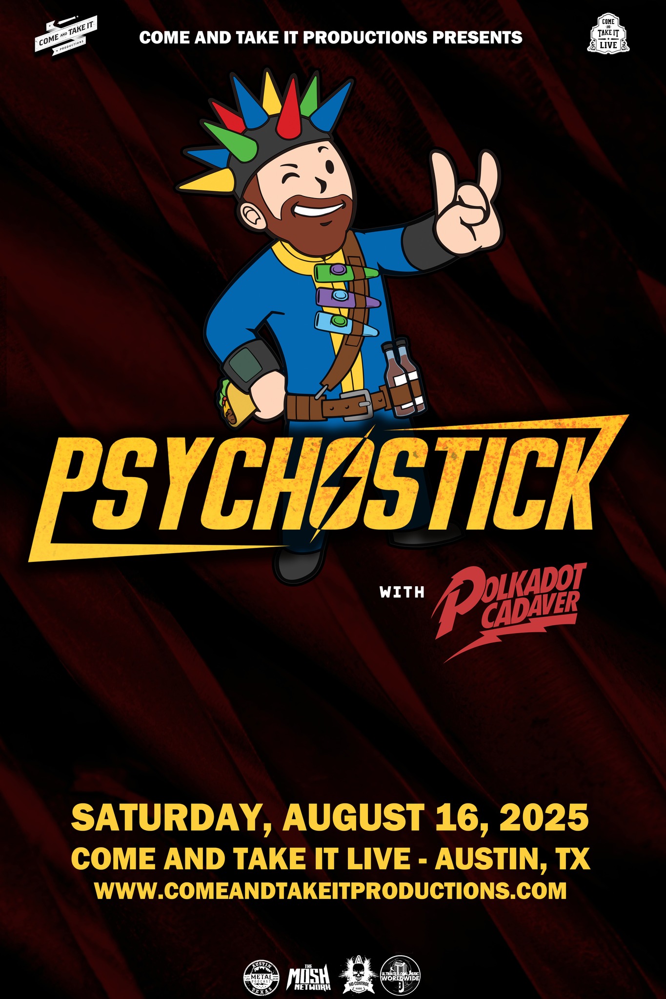 Psychostick - Psychostick Tour, Shows, Events
