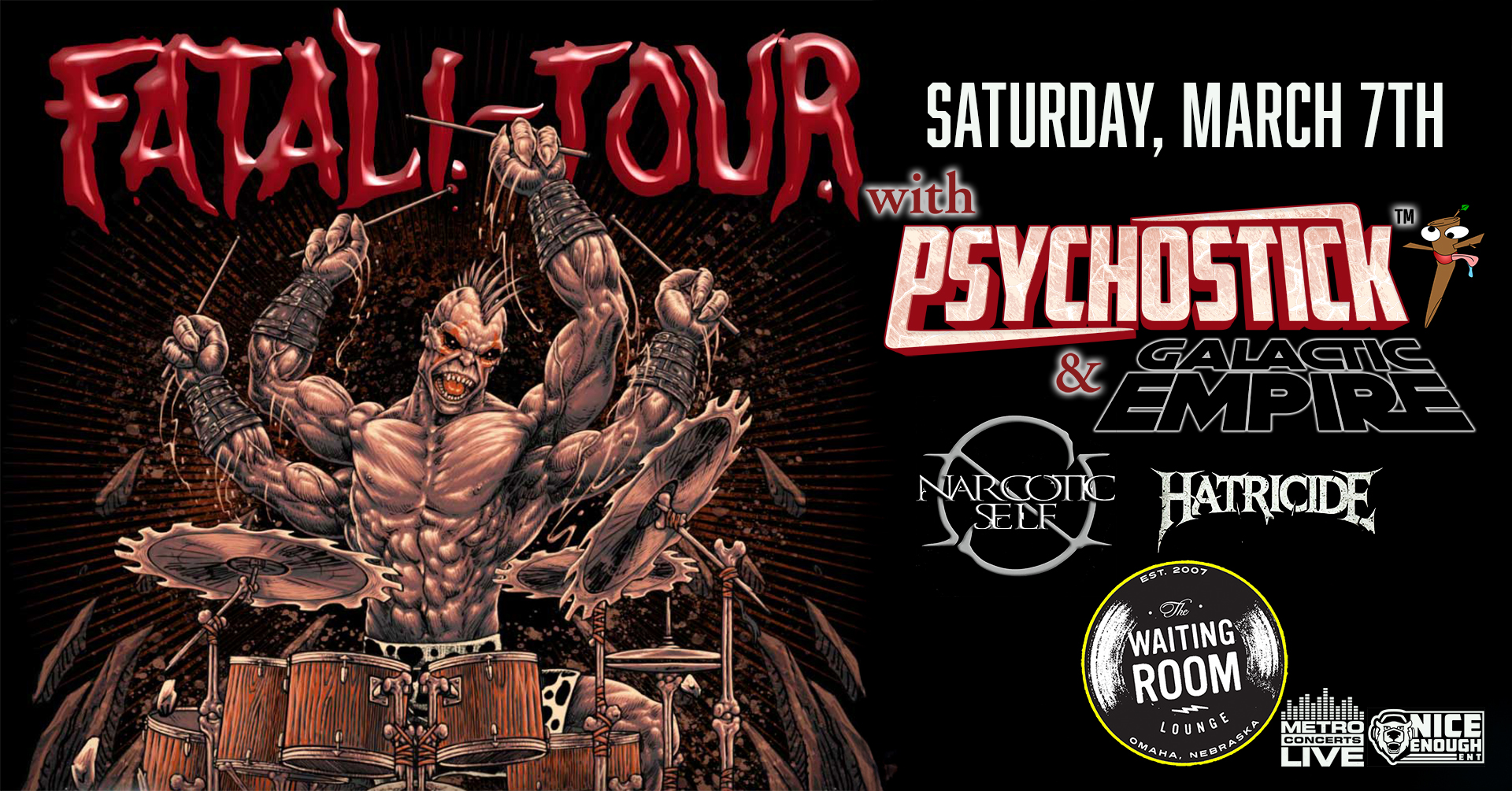 Psychostick - Psychostick Tour, Shows, Events